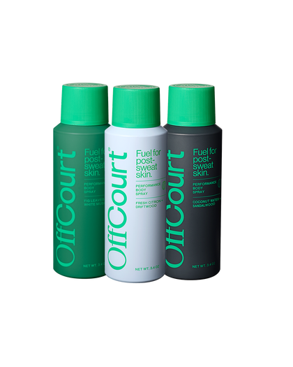 Deodorant Body Spray Trio Pack | 3 Scents | Aluminum-Free | OffCourt
